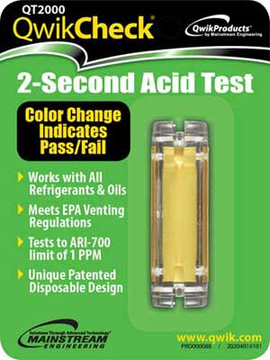 SWH Supply Company | QwikProduct QwikCheck Acid Test Kit